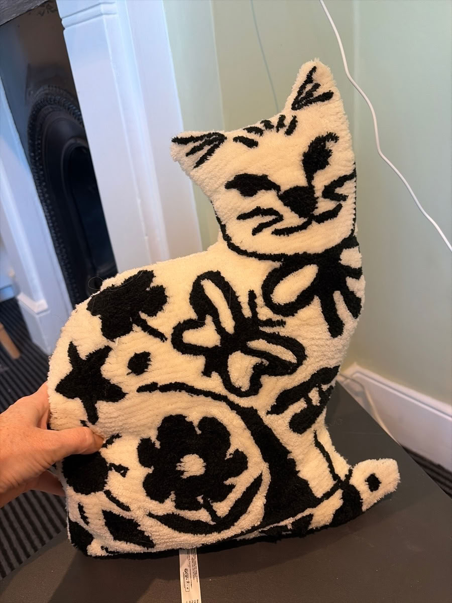 Free: Cat shaped cushion (Clapham Junction SW11)