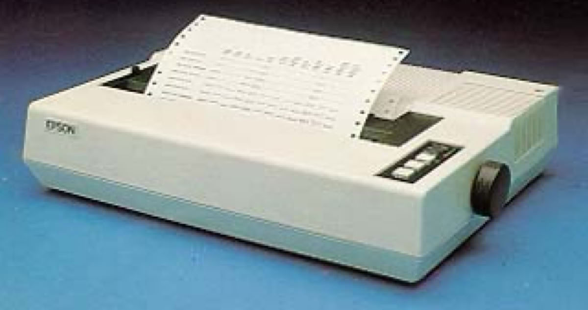 Request: Dot matrix printer (80s/90s) (East London E10)