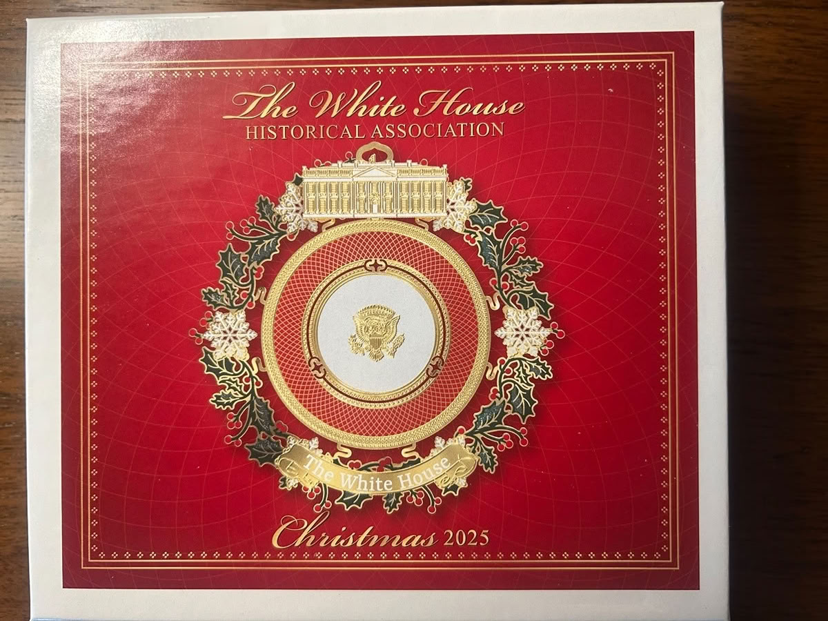 Free: Official White House 2025 Ornament (Buena Park / Uptown)