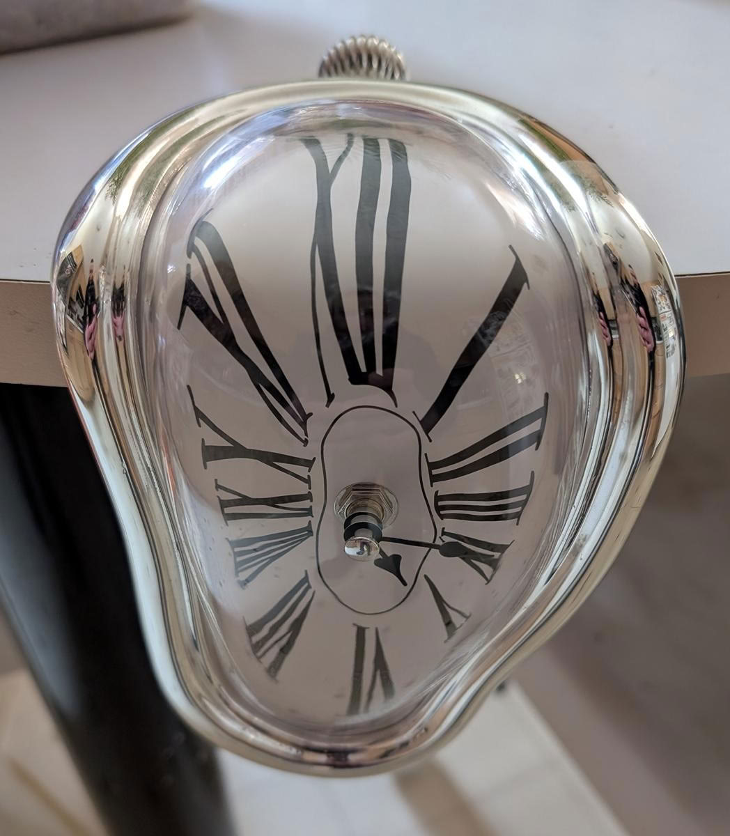 Free: Salvador Dali Melting Clock (Crescent Park)