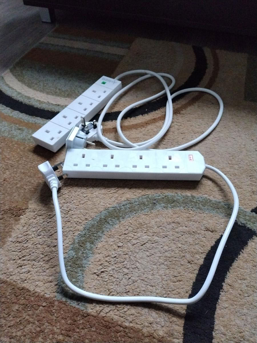 Free: Two extension plugs and adapter (Adamsdown CF24)
