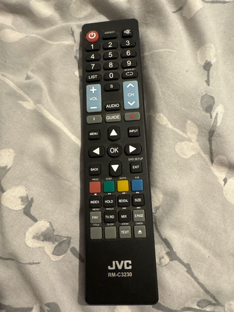 Free: JVC Tv remote (Clapton)