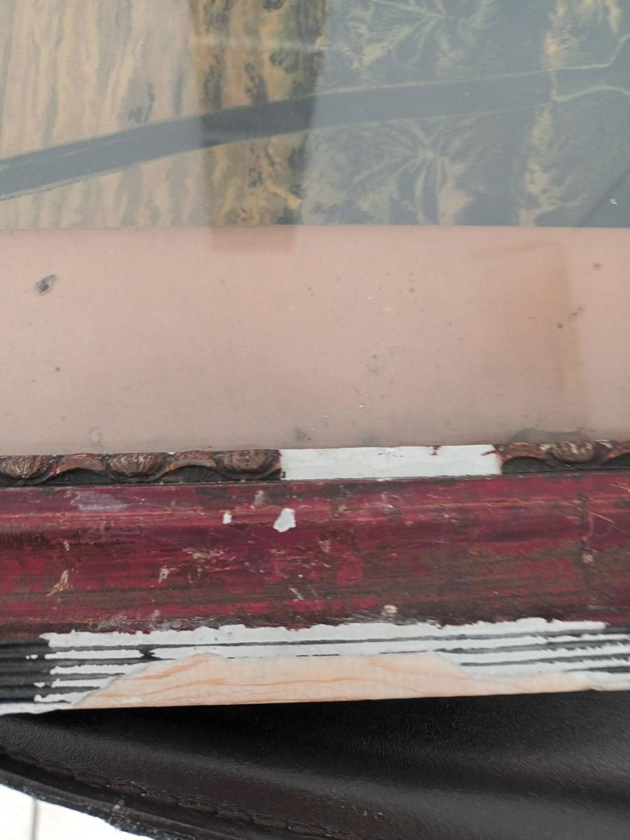 Free: vintage print in frame (Melksham)