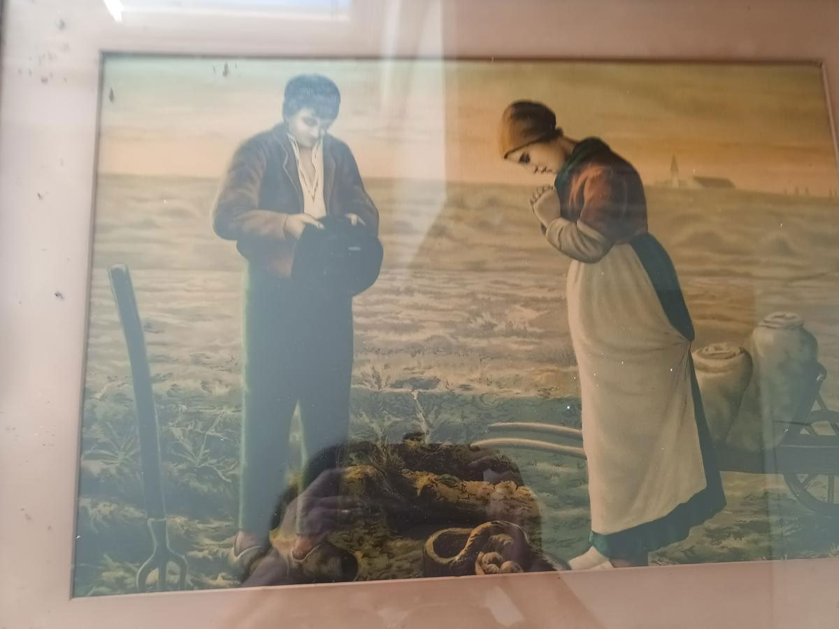 Free: vintage print in frame (Melksham)