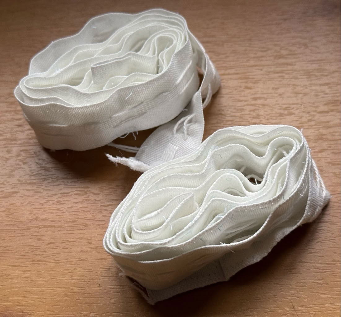 Free: 2 x Lengths 3 cm Rufflette Tape (Chaddesden DE21) - Derby Freegle