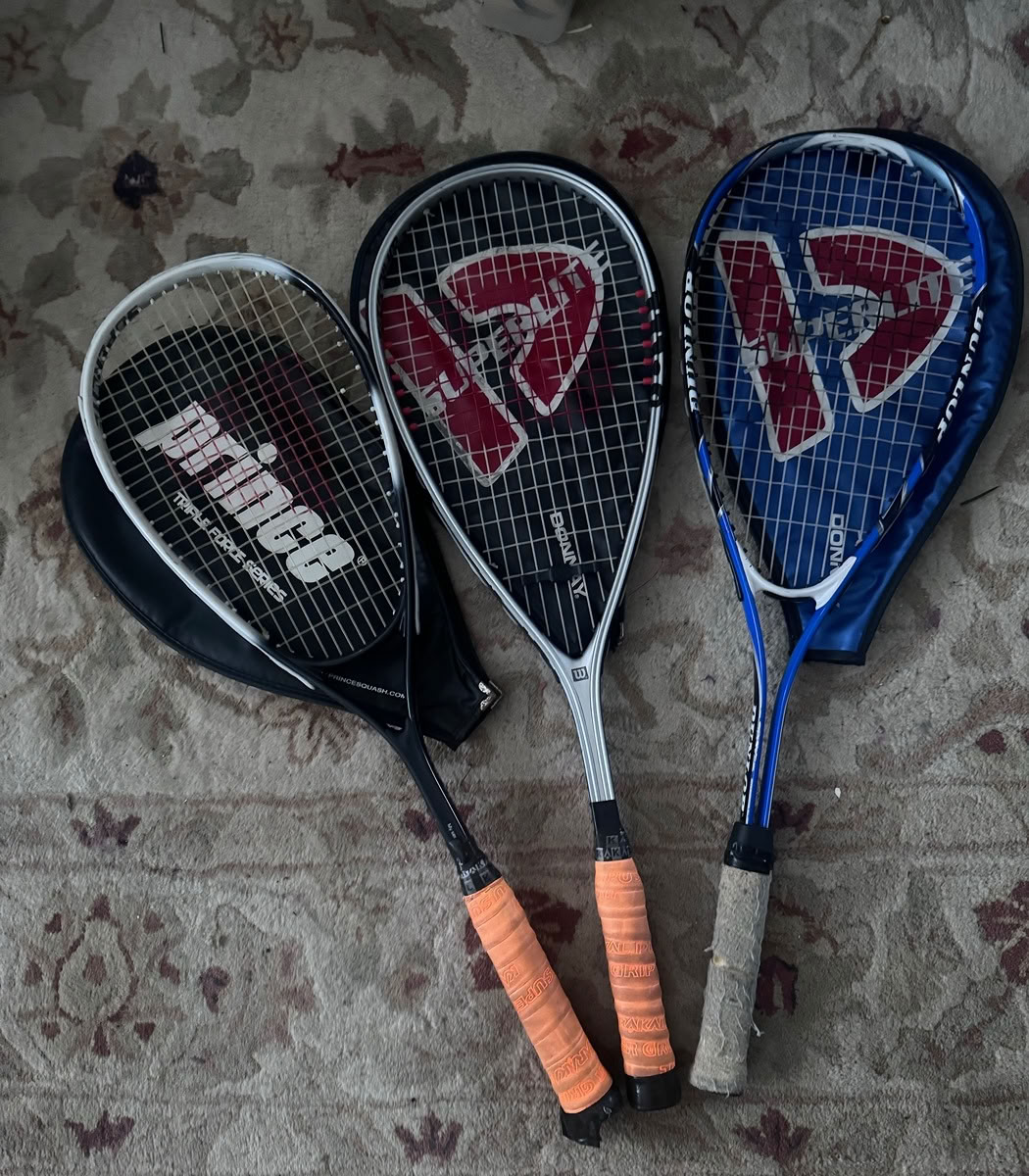 Free: Squash rackets (Ellesmere Port CH1) - Flintshire Freegle