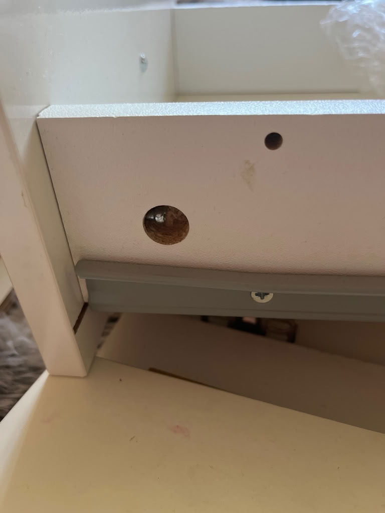 Free: White Drawers and cupboards for Kallax unit (Fishermead MK6 ...