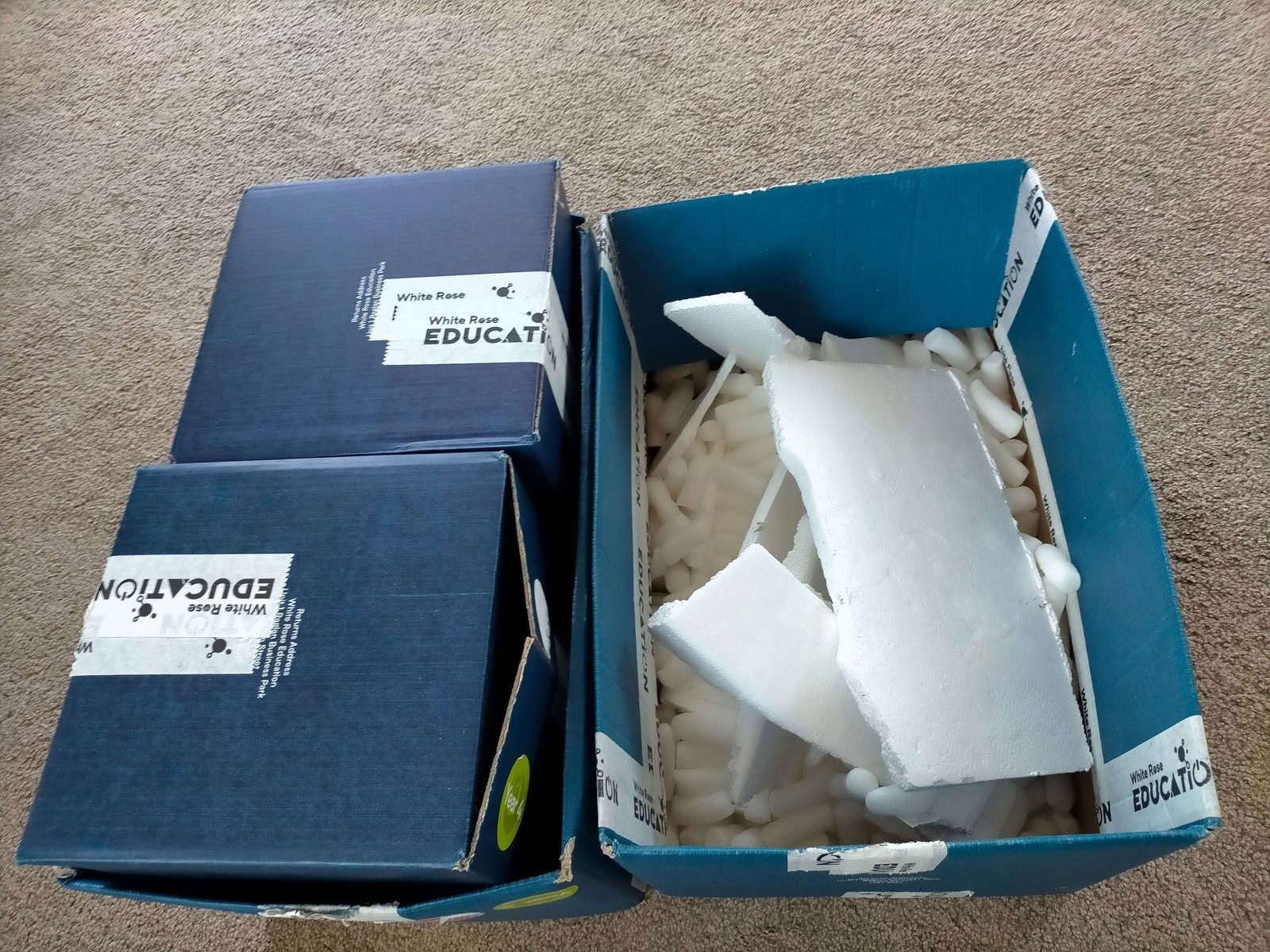 Free: 4 boxes (Heald Green SK8) - Stockport Freegle